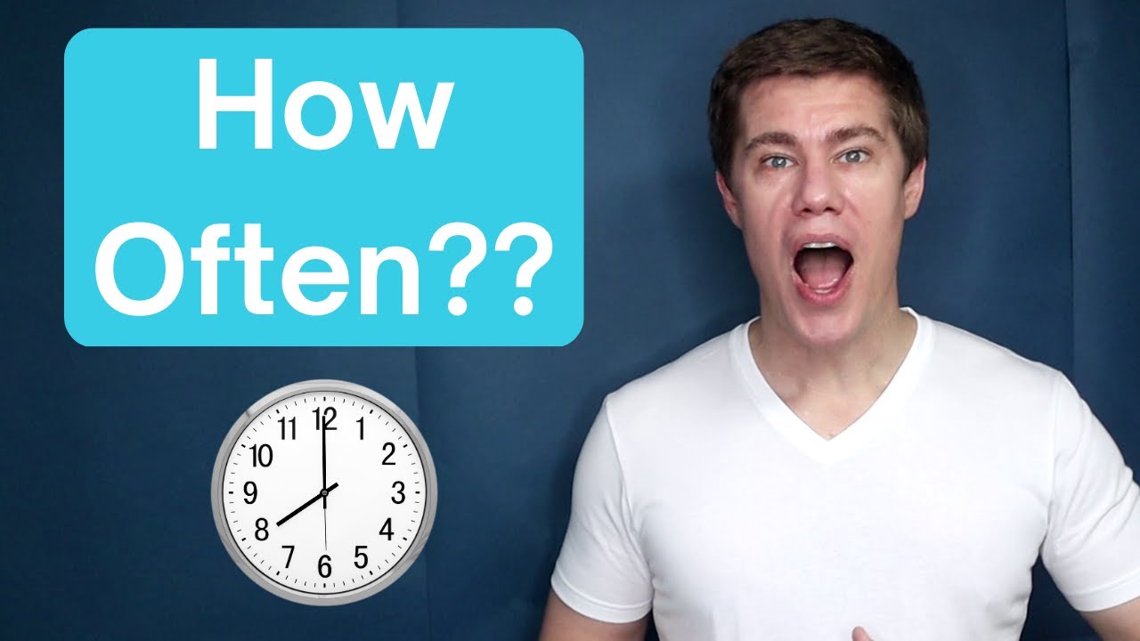 HOW OFTEN? English Questions and Answers - YouTube