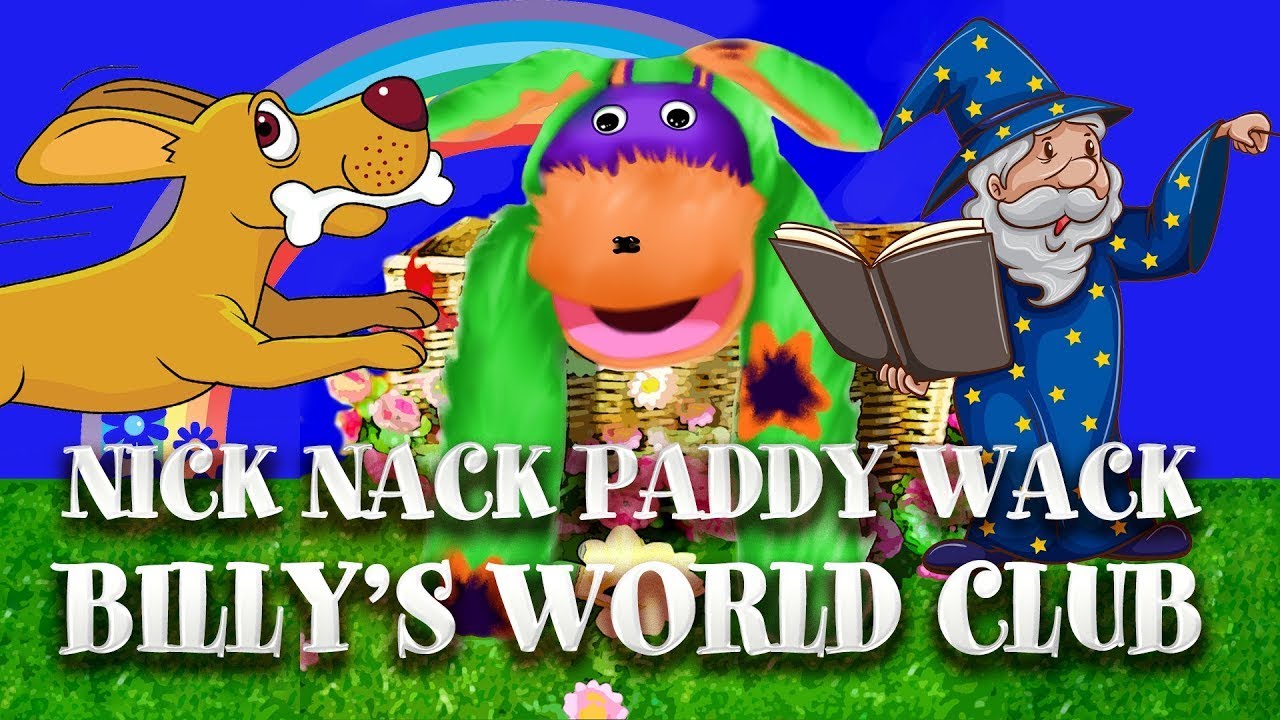 Nick Nack Paddy - Cartoons for Babies - English Poem - YouTube