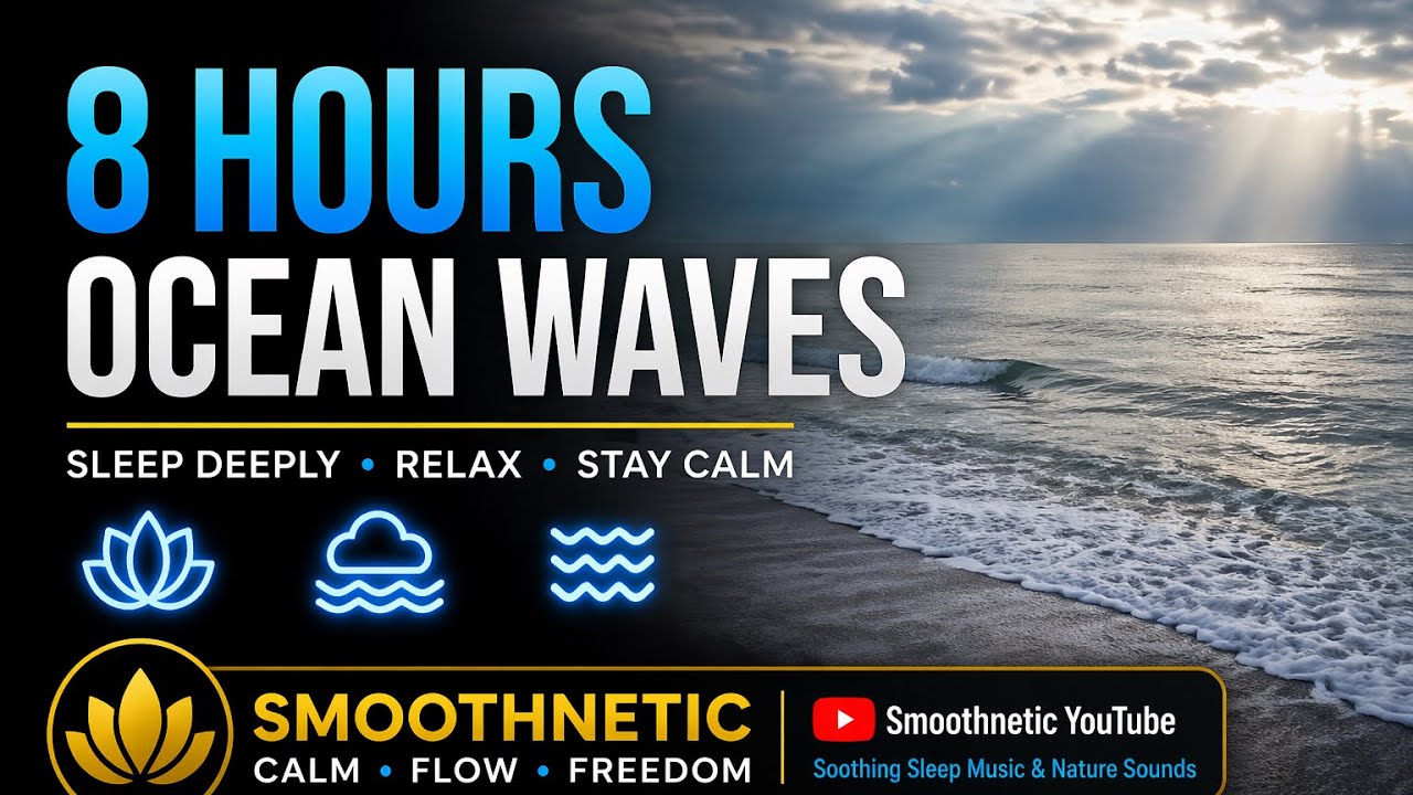 Ocean waves for Deep Sleep | Deep Sleep Ocean Sounds - YouTube