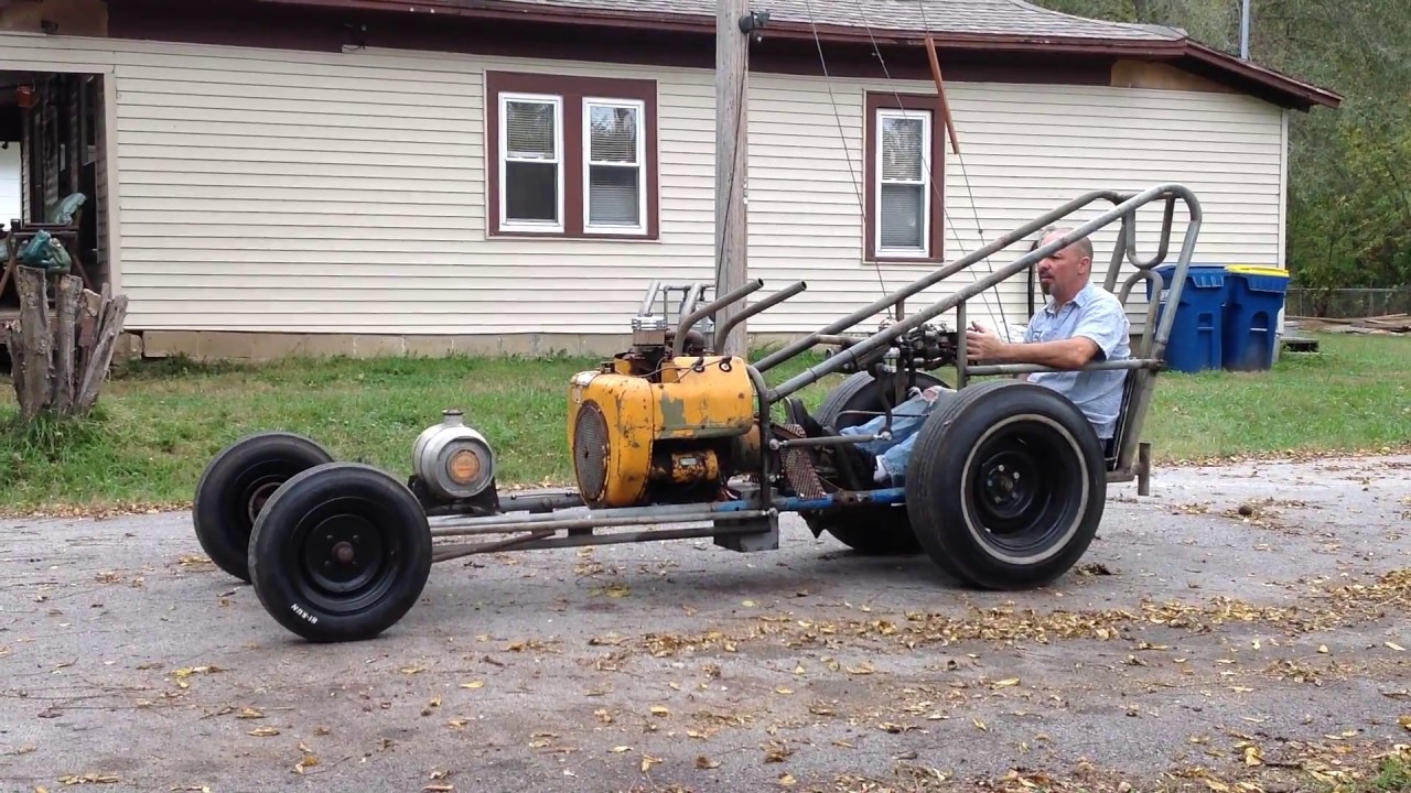 Farmpunk 50s/60s Style Slingshot Dragster - YouTube