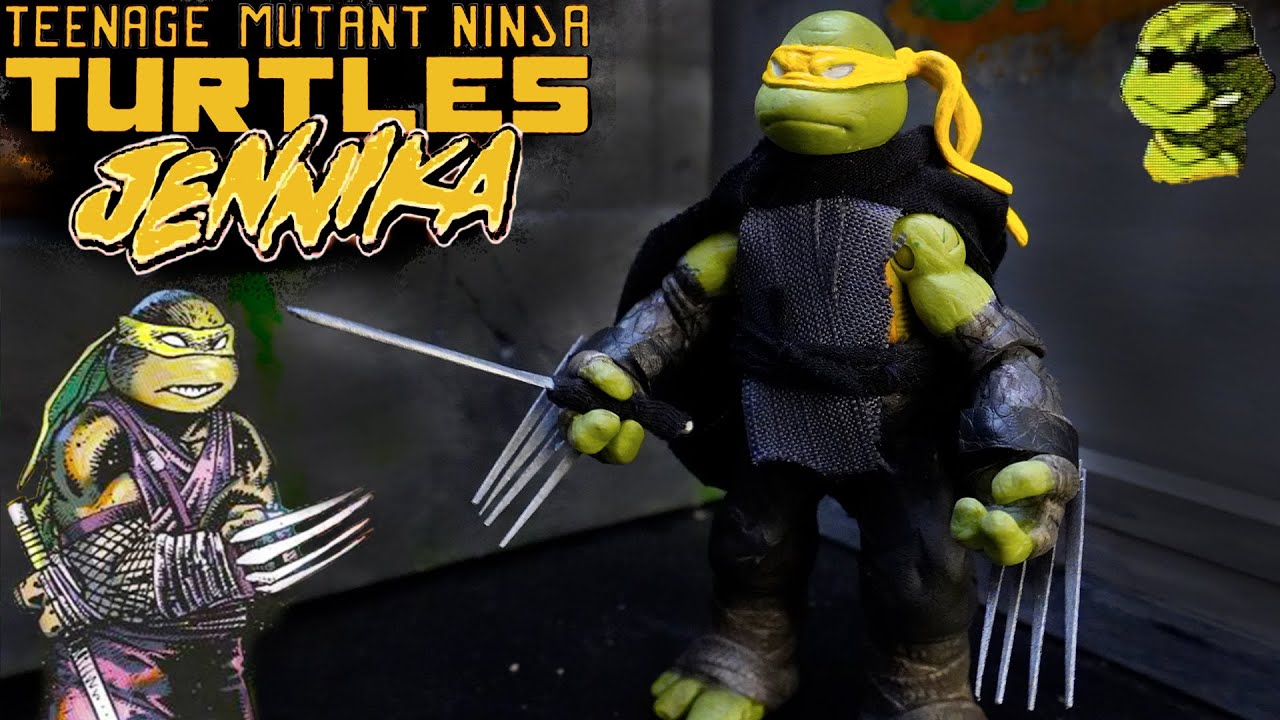 How I Made Jennika - IDW TMNT Customs - YouTube