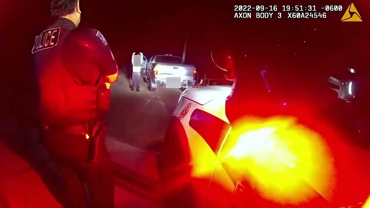 Bodycam Footage shows Train Hitting Patrol Car with Suspect still ...