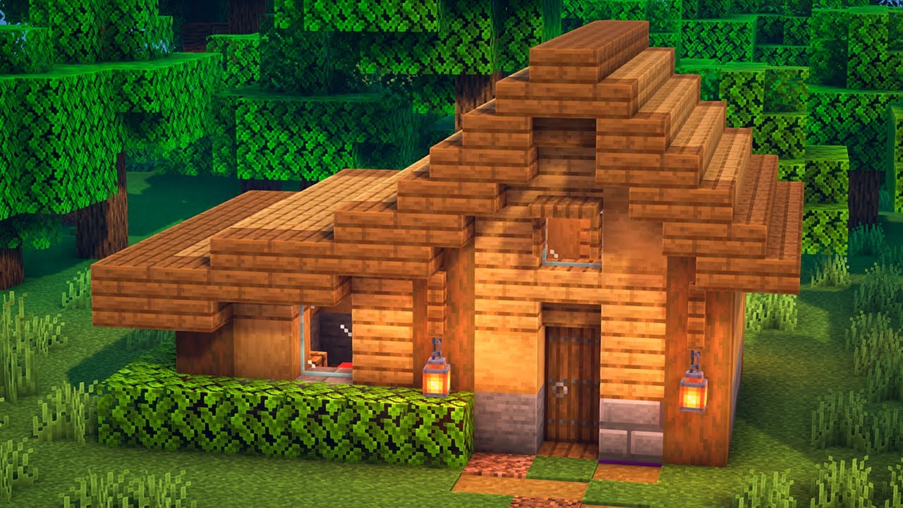 CASA SIMPLES - MINECRAFT TUTORIAL - YouTube