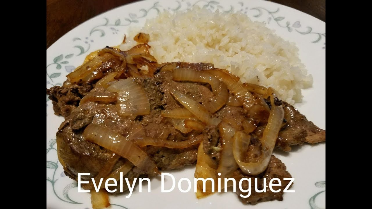 Higado Frito Encebollado - YouTube