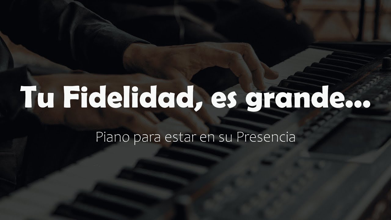 FONDO PARA ORAR - Tu Fidelidad - INSTRUMENTAL SOAKING WORSHIP - YouTube