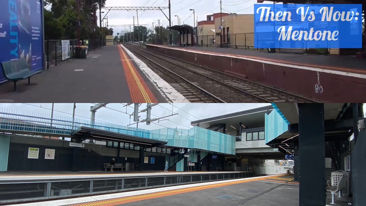 Mentone Station: THEN VS NOW - YouTube