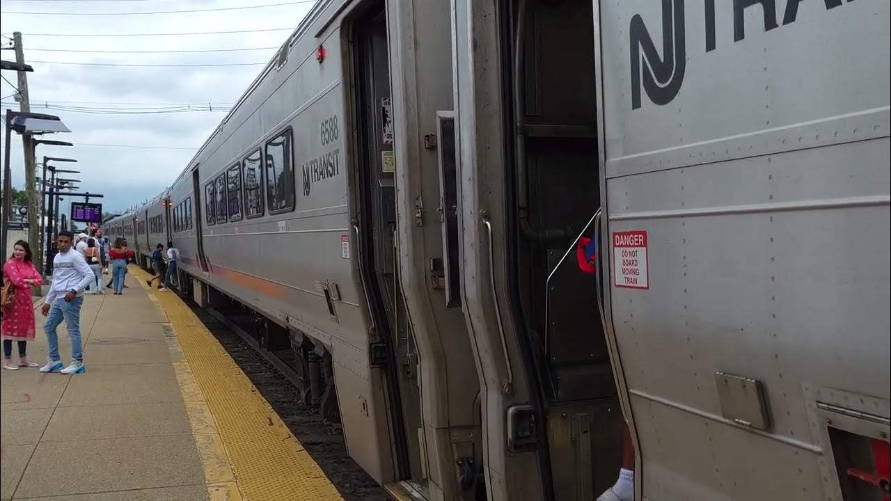 NJT / MNRR || Spring Valley Bound 2002-2004 Alstom Comet V #6055 at Essex Street - YouTube