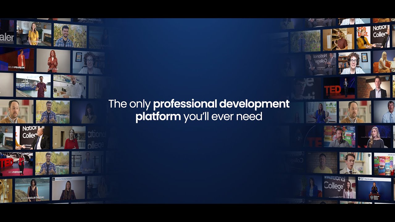 The only professional development platform you'll ever need - YouTube