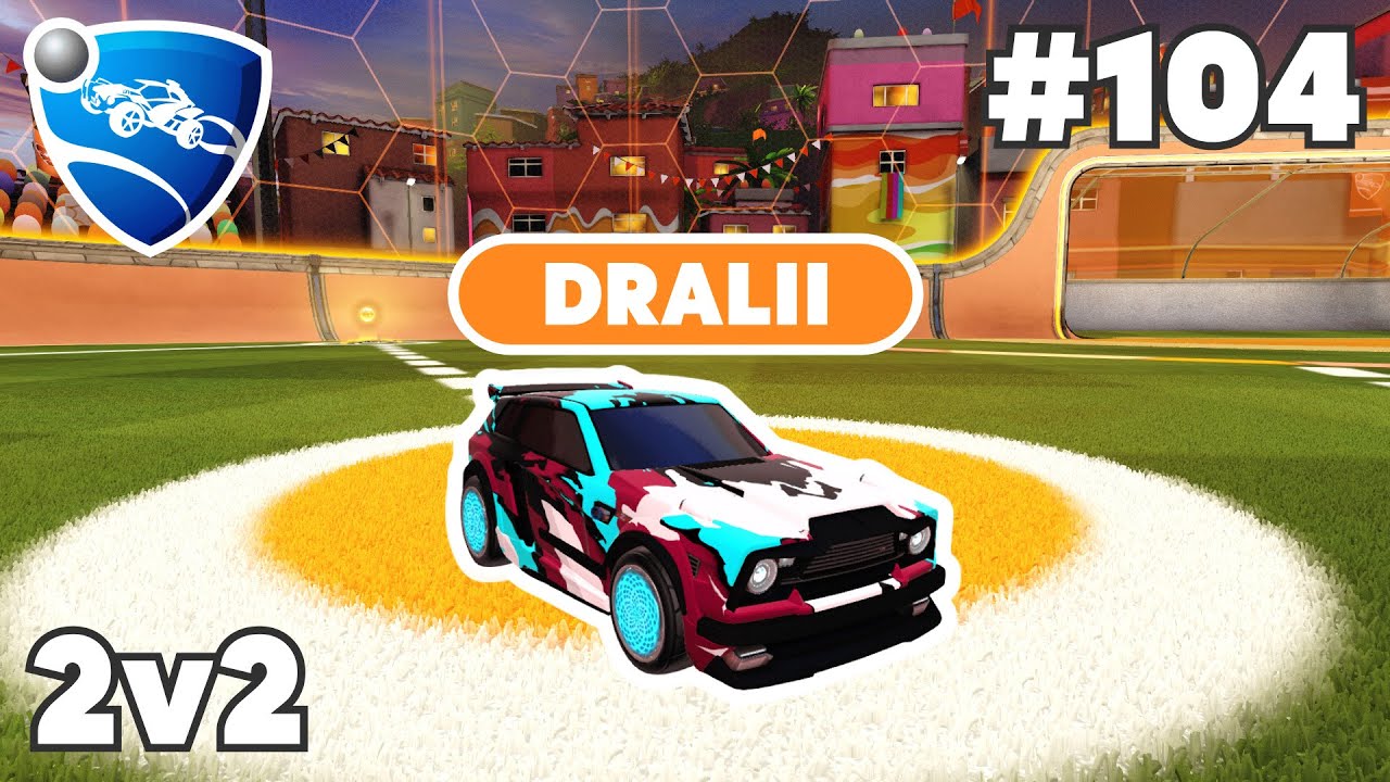 dralii Ranked 2v2 PRO Replay #104 - Rocket League Replays - YouTube