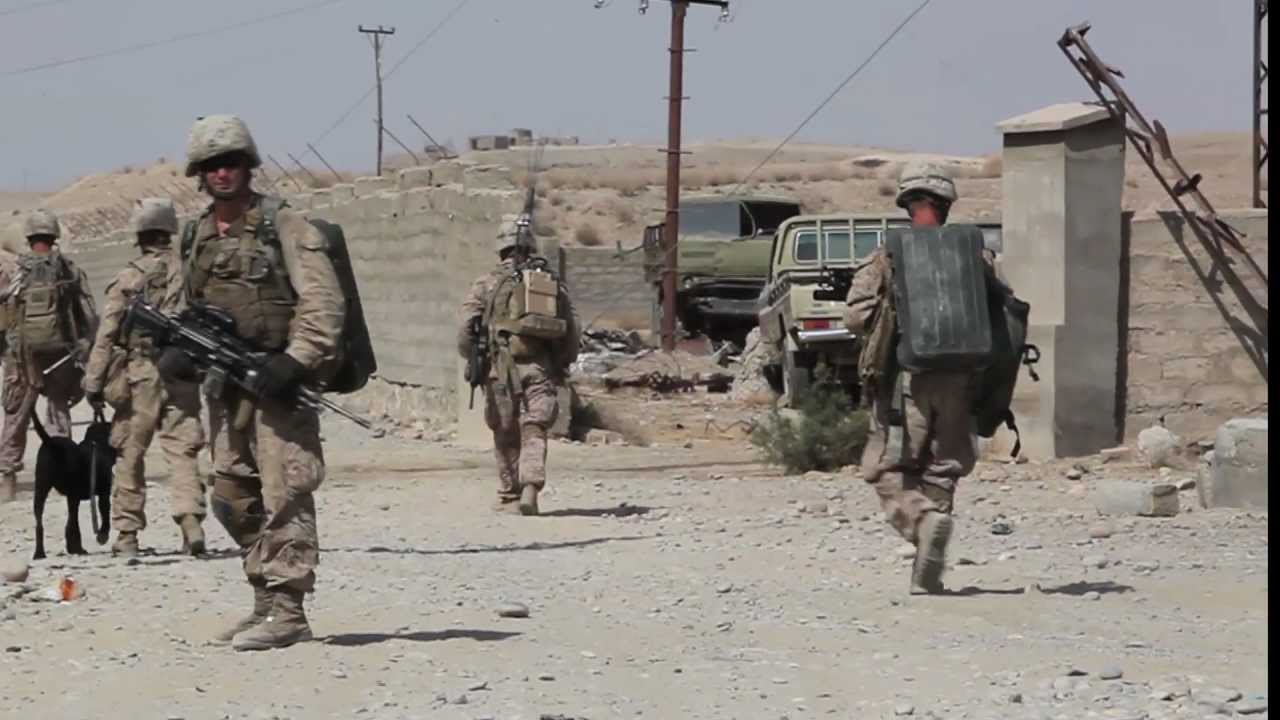 Marines clear Taliban IED with APOBS in Kajaki - YouTube