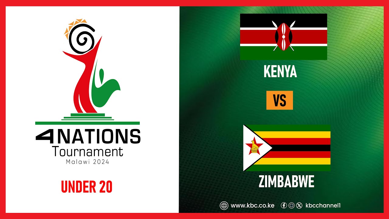 LIVE: KENYA VS ZIMBABWE - 4NATIONS TOURNAMENT II 22nd March 2024 II www ...