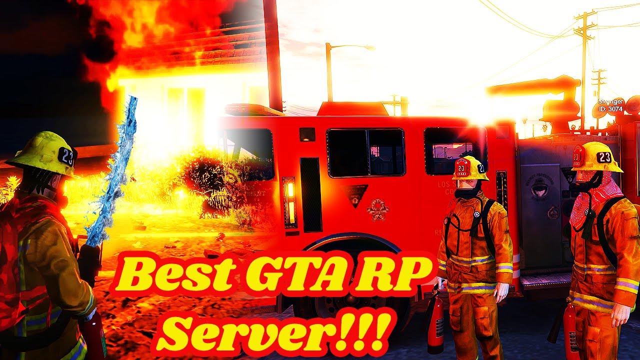 Best FREE GTA 5 Roleplay Sever- Day 1 Firefighter RP (Grand RP) Non ...