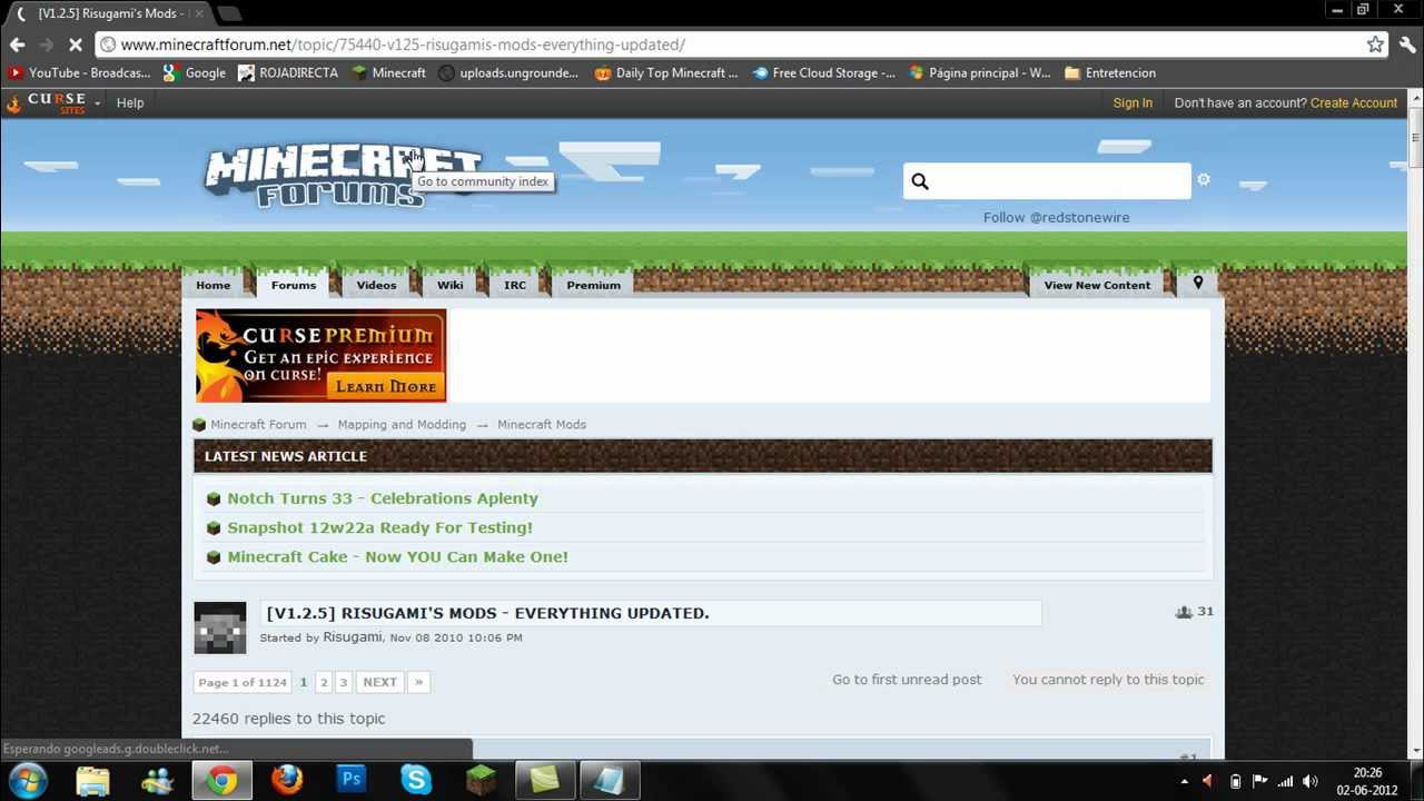 Descargar MOD smart moving Minecraft 1.2.5 - YouTube