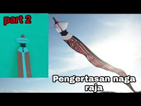 proses pengertasan layangan naga raja part 2 - YouTube