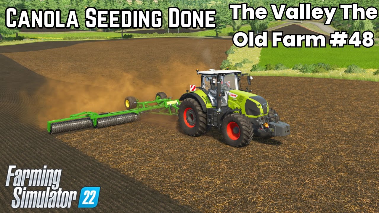 FS22🚜 Precision Planting with Genesis 8T! 🚜The Valley The Old Farm #48 ...
