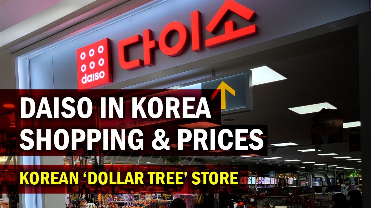What to do buy in DAISO Korea? 2023 I shop with me - YouTube