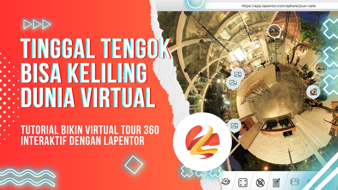 Ajak Siswa Keliling Dunia! Virtual Tour Interaktif Cuma Geser di Lapentor - YouTube