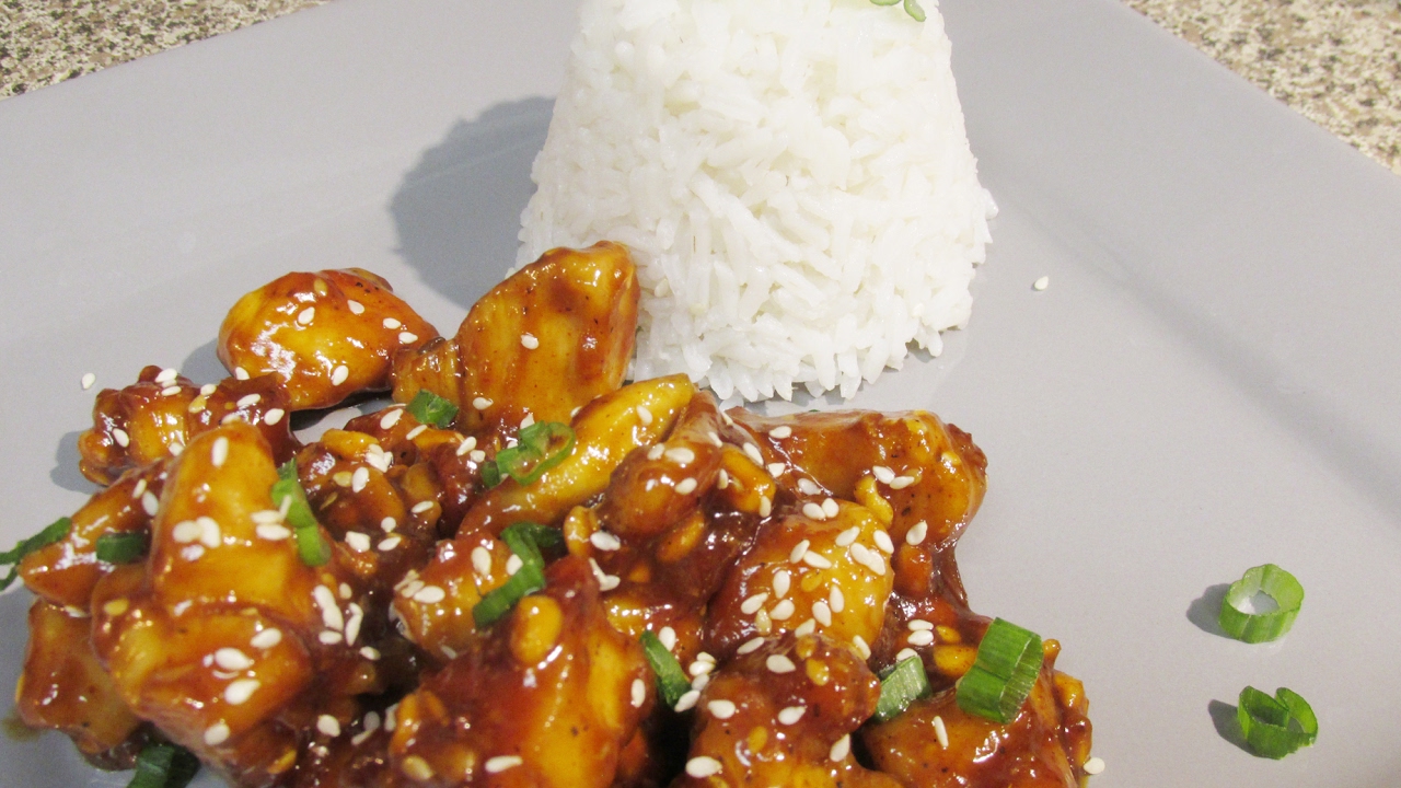 Pollo en salsa de cacahuate con arroz +Tutoriales - YouTube