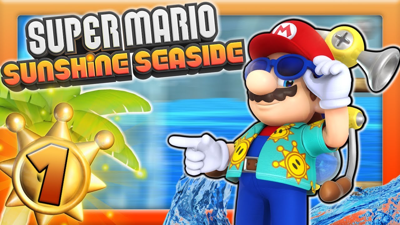 Super Mario Sunshine Seaside #1| Sunshine Abenteuer auf richtig nice ...