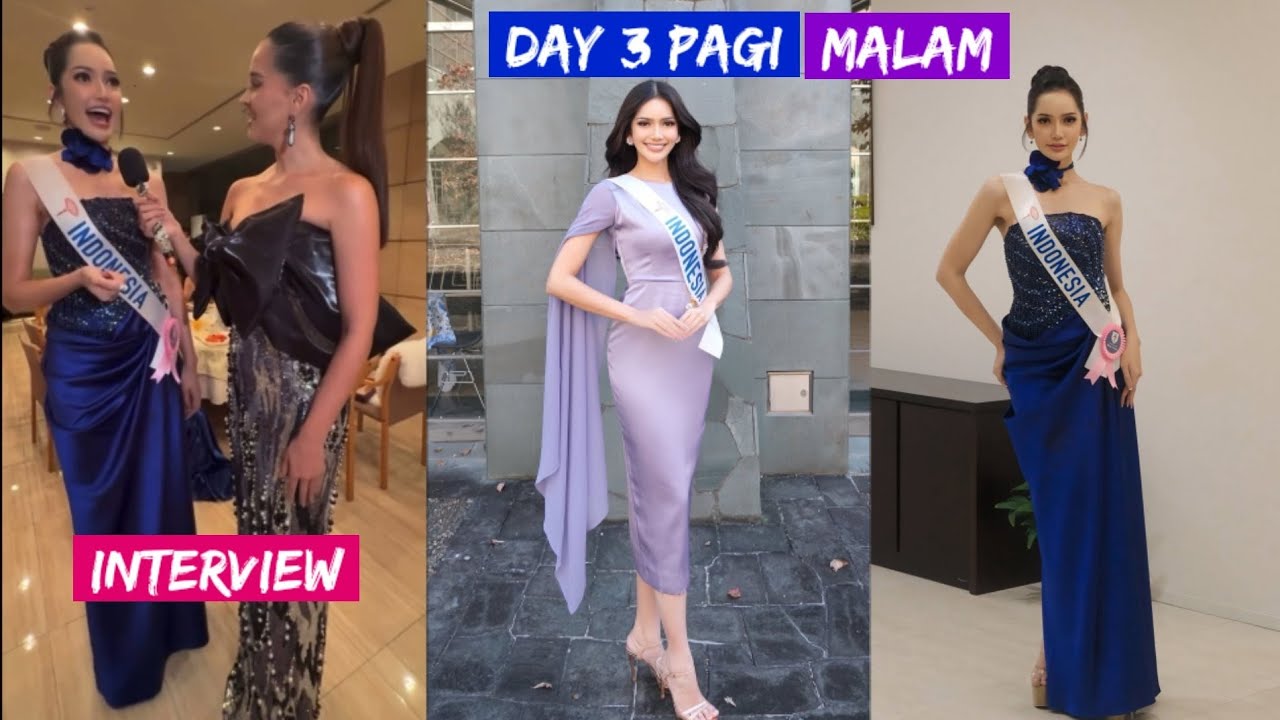 CAS CIS CUS BOOM DUAR..Day 3 Melliza Xaviera di Miss International 2025 ...