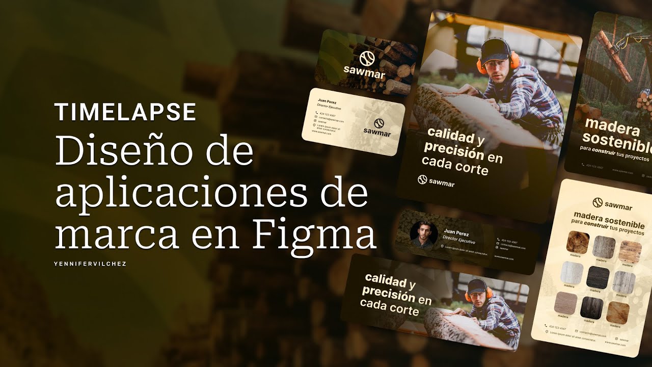 Diseño de aplicaciones de marca en Figma | Timelapse - YouTube