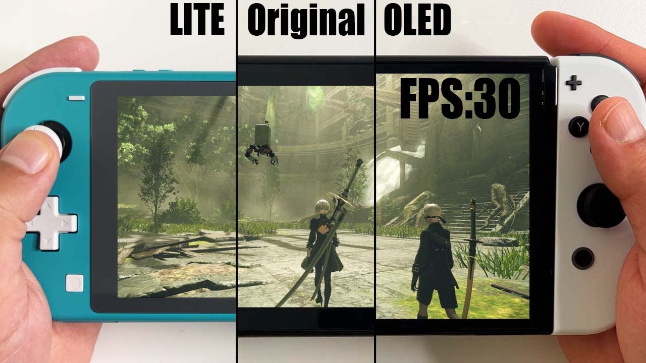 NieR: Automata on Nintendo Switch Looks Good and Runs Well! - YouTube