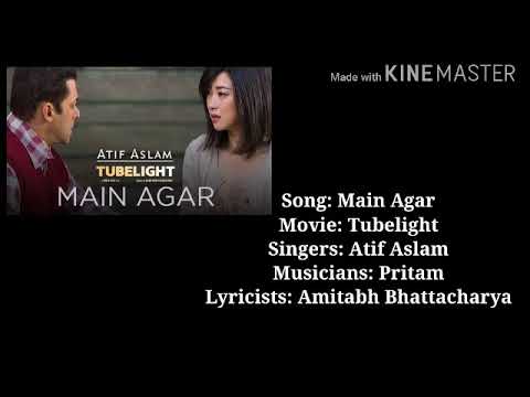 Main Agar music track song - Tubelight|Salman Khan, Sohail Khan|Pritam ...