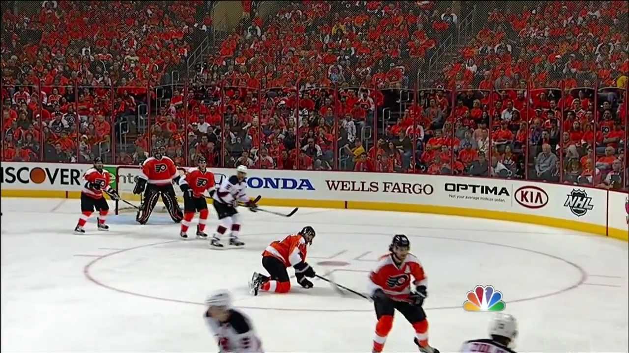 HD - NJ Devils - Philadelphia Flyers 3:4 OT ; 04.29.12. Game 1 - YouTube