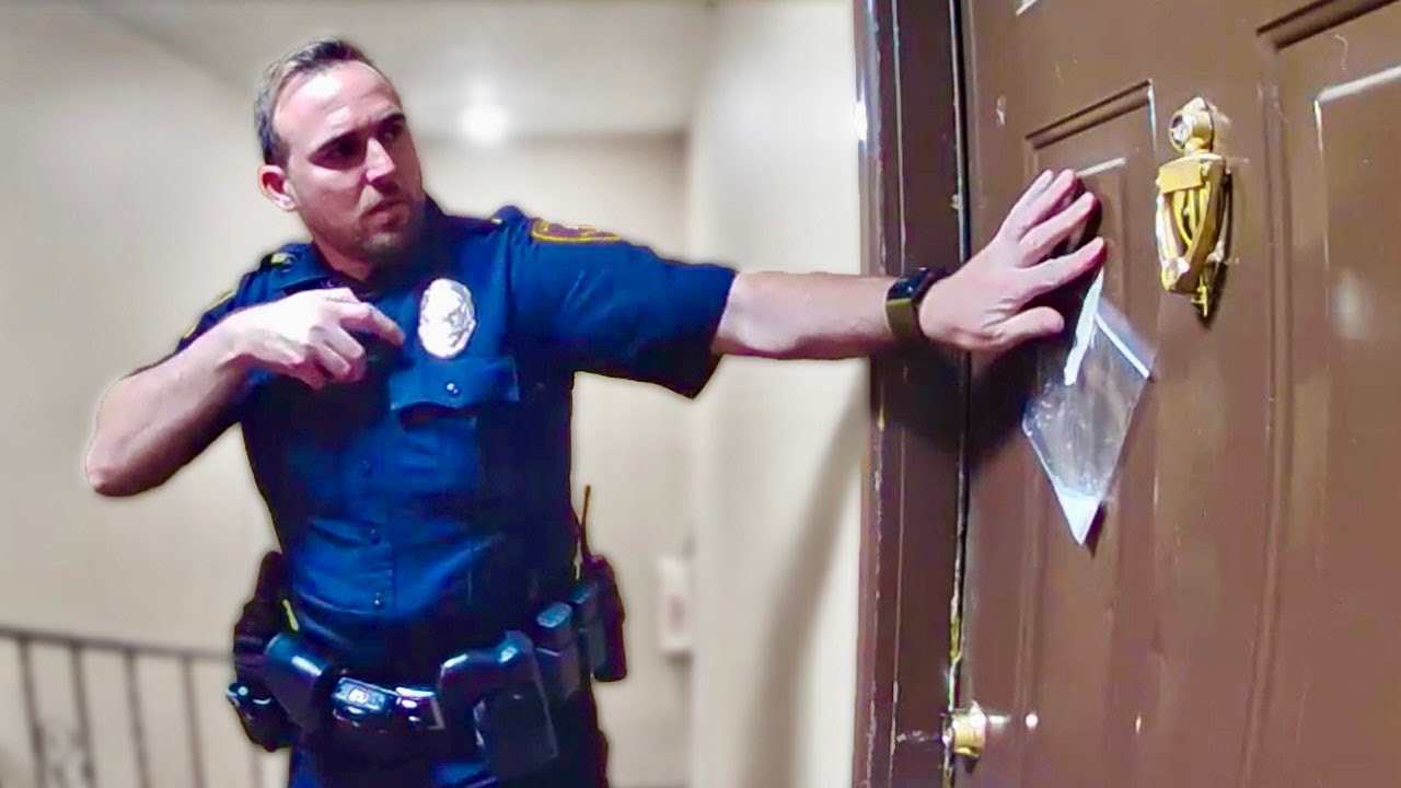 The Police Put Milk on His Door - YouTube