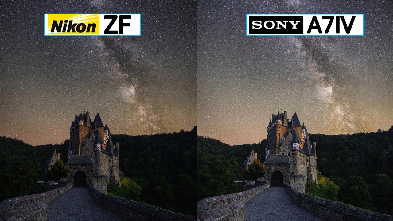 Nikon ZF Vs Sony A7IV Night Mode Camera Test Comparison - YouTube