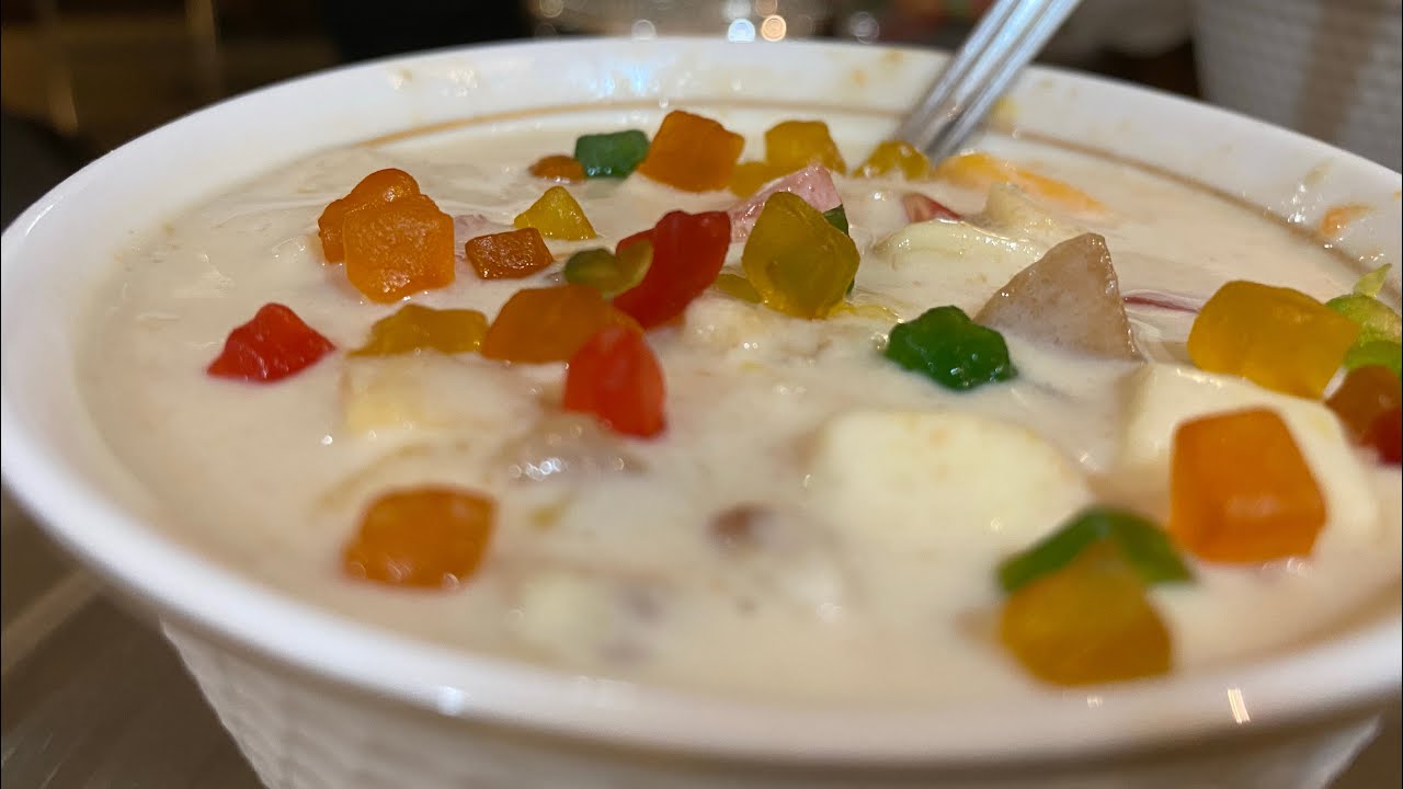 Mixed fruit cream-recipe - YouTube