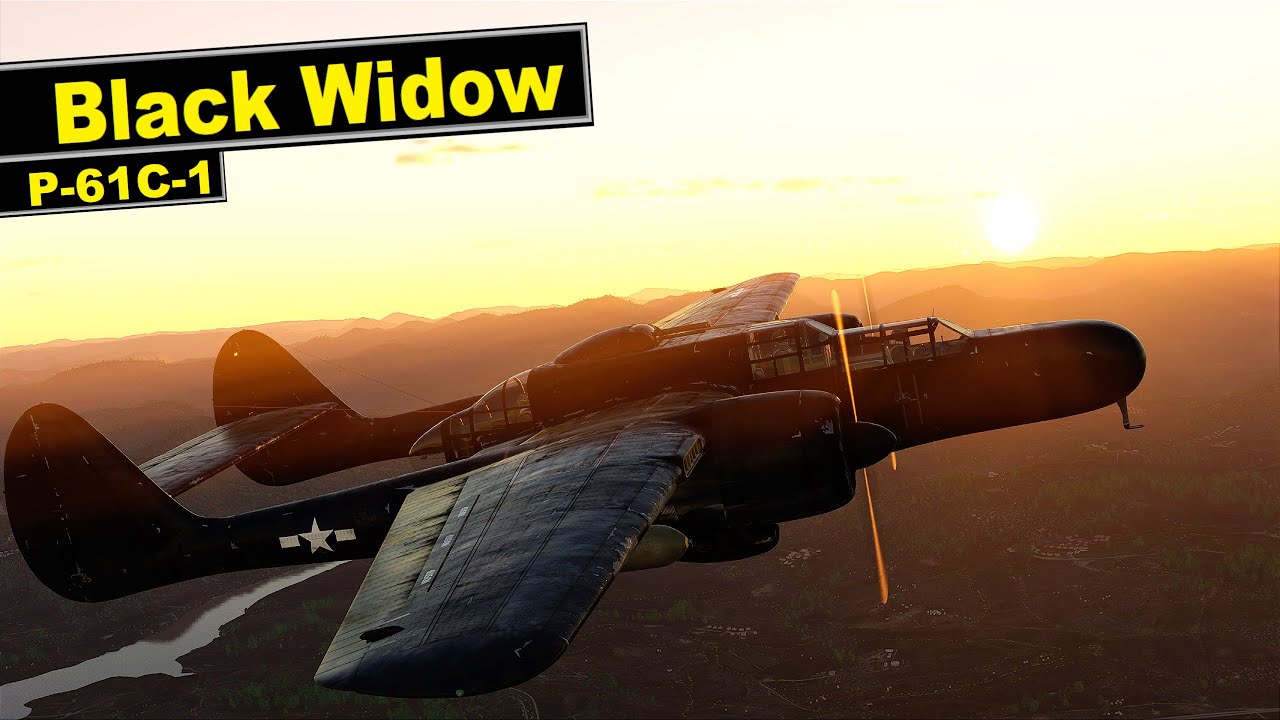 How is this plane even ALLOWED in War Thunder? ️ P-61C-1 Black Widow ...