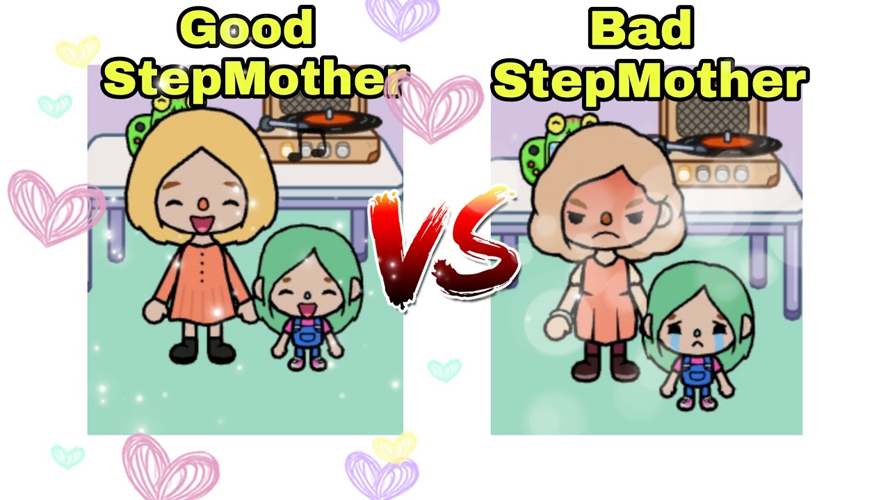 Good StepMom Vs Bad StepMom | Toca boca life🧡💚 - YouTube