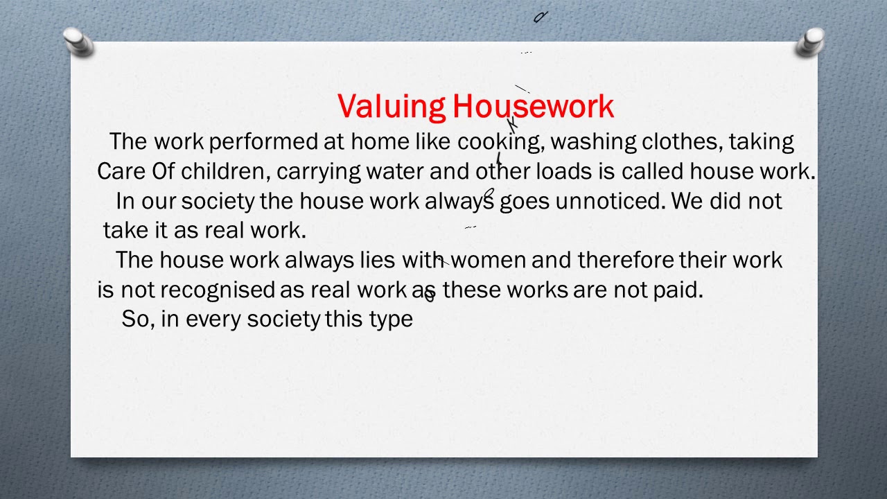 Valuing House Work And Lives Of domestic workers - YouTube