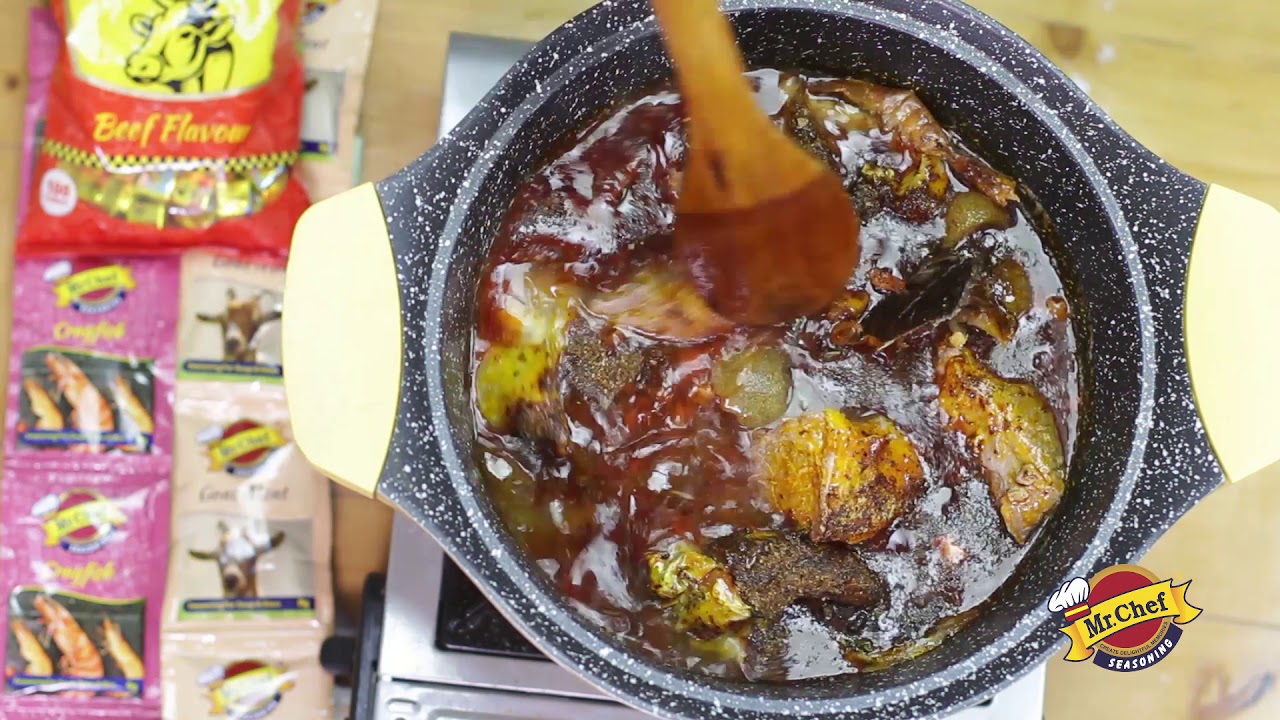 Mr Chef Seasonings: Oha Soup Recipe - YouTube