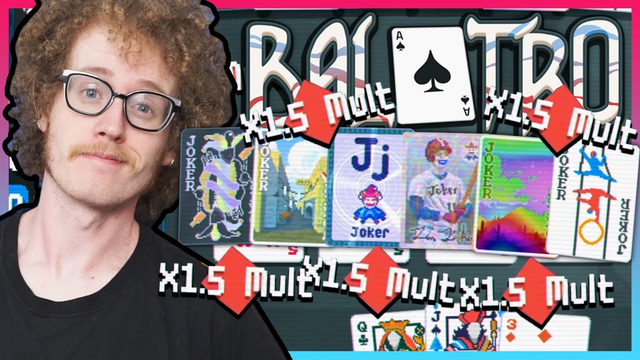 BASEBALL CARD JOKER. 1.5X MULTIPLIERS GO CRAZY!! - Balatro - YouTube