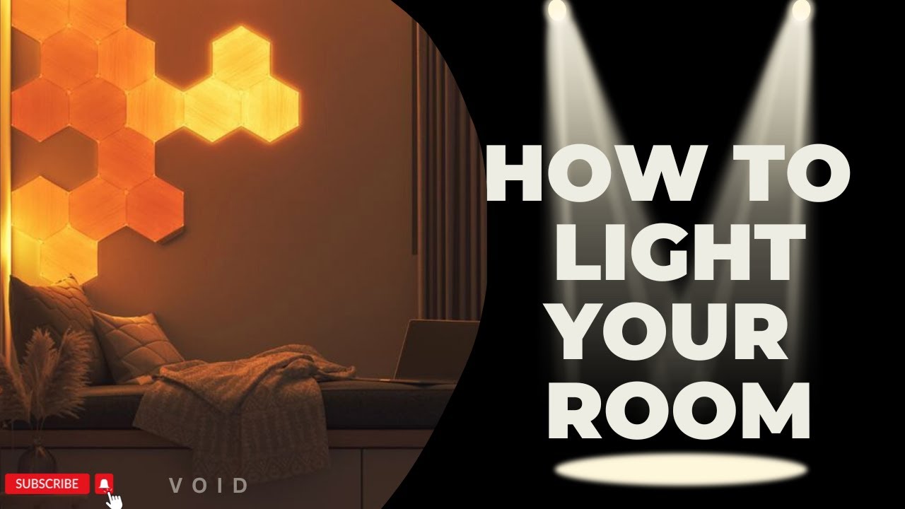 HOW TO LIGHT YOUR ROOM PERFECTLY WITH DIFFERENT COMBINATION OF LIGHTS ...