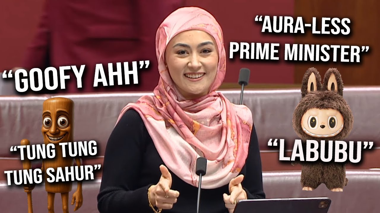 "Skibidi" Senator RETURNS with all-new BRAINROT speech - YouTube