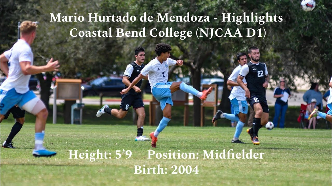 Mario Hurtado / Midfielder / Highlights / Coastal Bend College - YouTube
