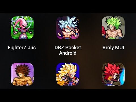 FighterZ Jus,DBZ Pocket Android,Broly MUI,Z Warriors DB,Ultra DB,Gogeta ...