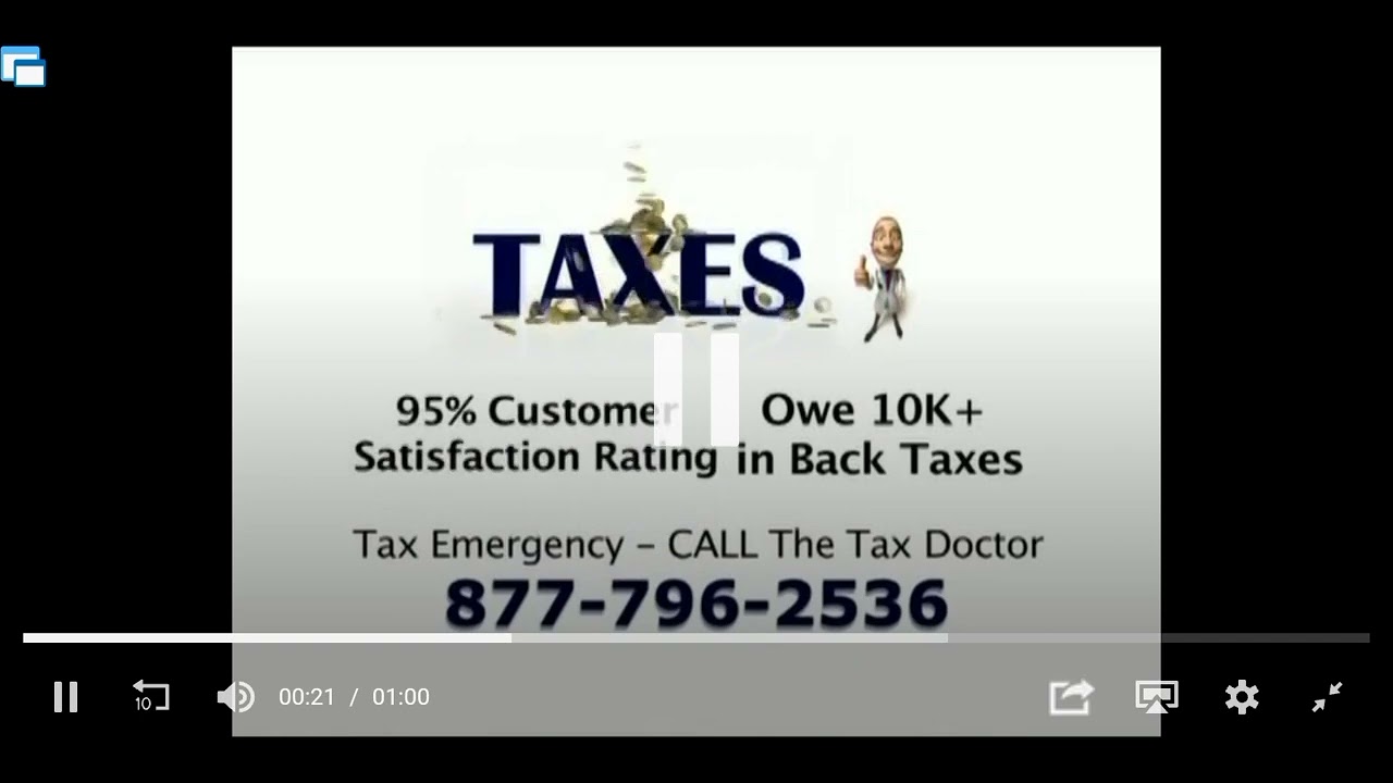 Tax Doctor TV Commercial Audit - YouTube