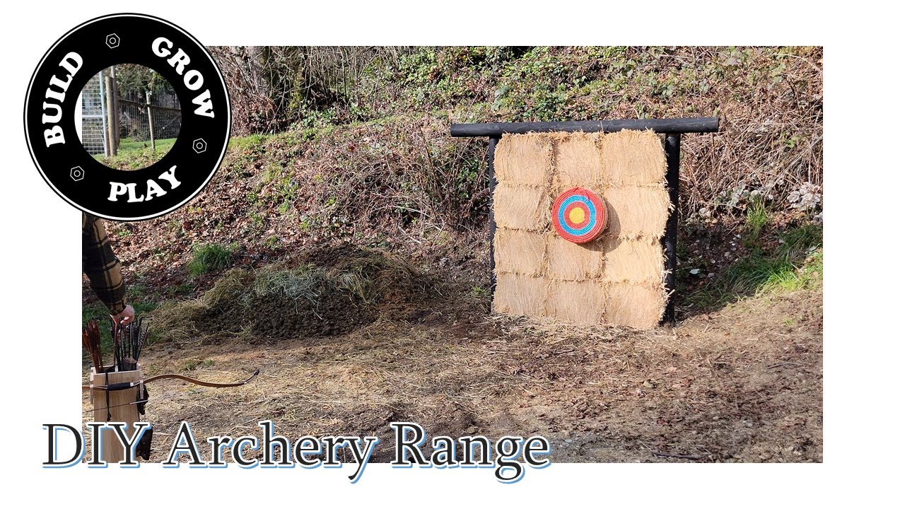 DIY Archery Range - Easy to Make Archery Range - YouTube