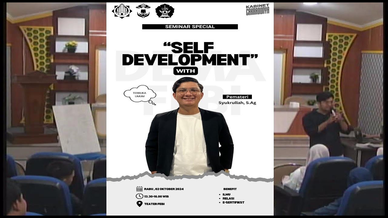 PELATIHAN SELF DEVELOPMENT - YouTube