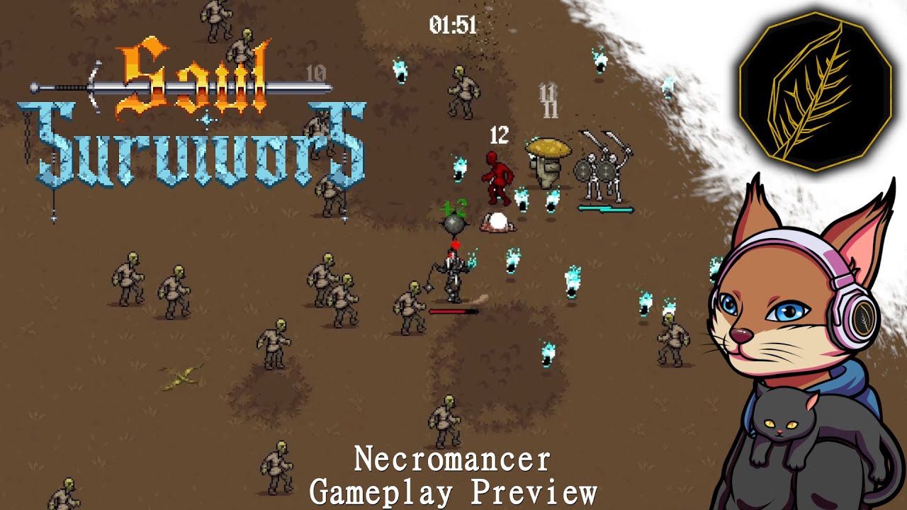Necromancer vs Nature! // Soul Survivors Gameplay Preview - YouTube