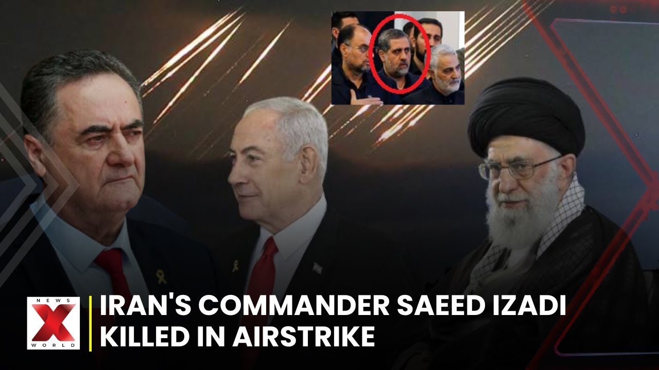 Israel Confirms Killing Of Iranian Commander Saeed Izadi | NewsX World ...