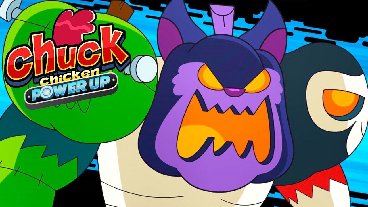 Chuck Chicken Power - Up Episode 7 - Halloween - Super ToonsTV - YouTube