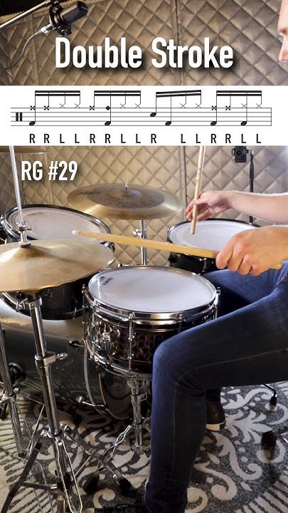 Learn the Double Stroke Roll: Boost Your Drumming Skills - YouTube