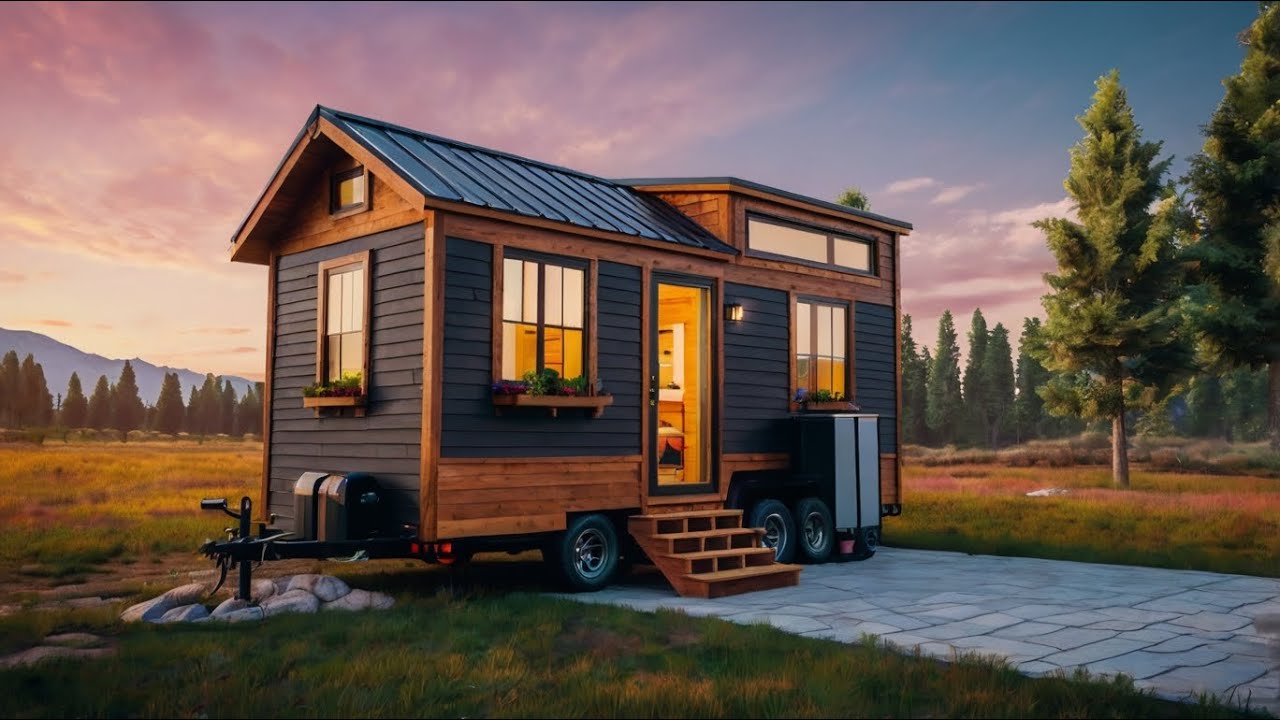 This Game Lets You Build Your Dream Tiny House - YouTube
