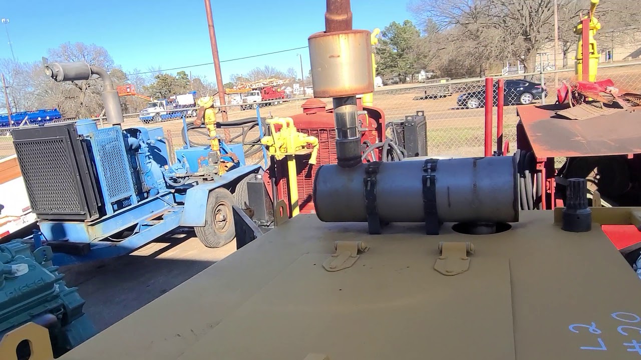 TAG# 141931 JOHN DEERE 4045DF270 ENGINE RUN TEST! - YouTube