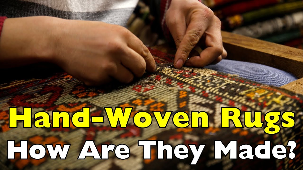 How Are Hand-Woven Rugs Made? - YouTube